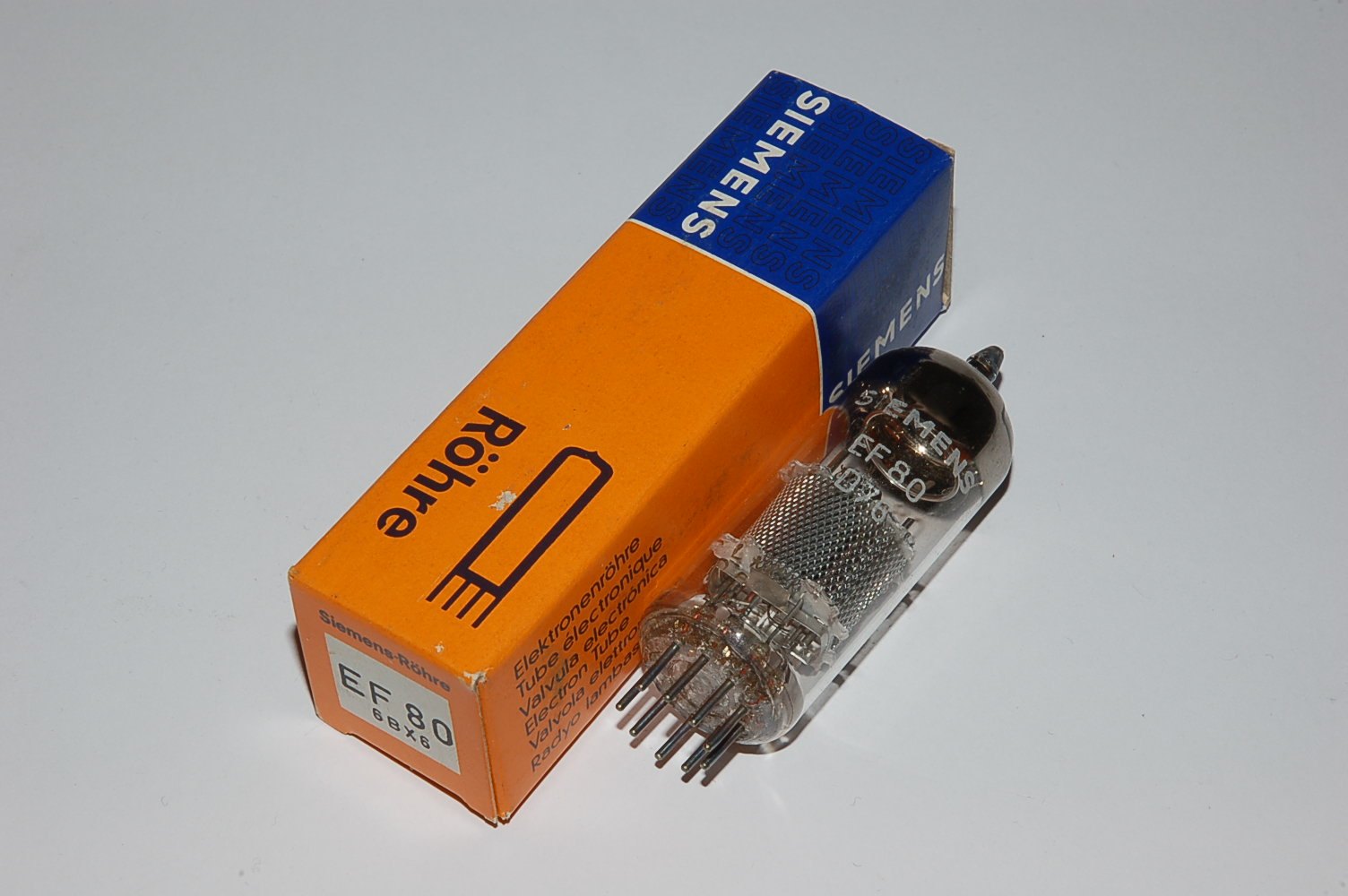 EF80 Siemens NOS tube - BTB Elektronik